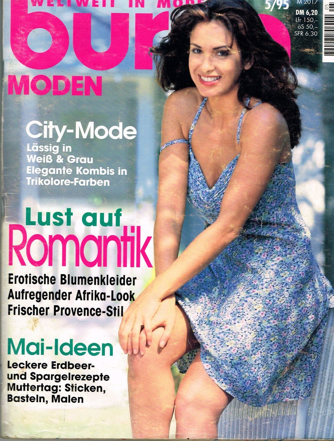 Журнал Burda Moden № 5/1995 купить в интернет-магазине Ярмарка Мастеров по цене 560 ₽ – T5024RU ...