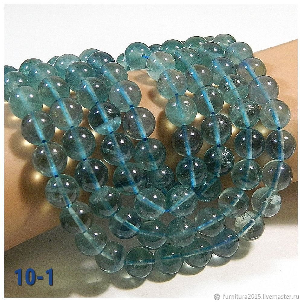 Флюорит синий 10 мм гладкий шар. за штуку купить в интернет-магазине Ярмарка Мастеров по цене 40 ...