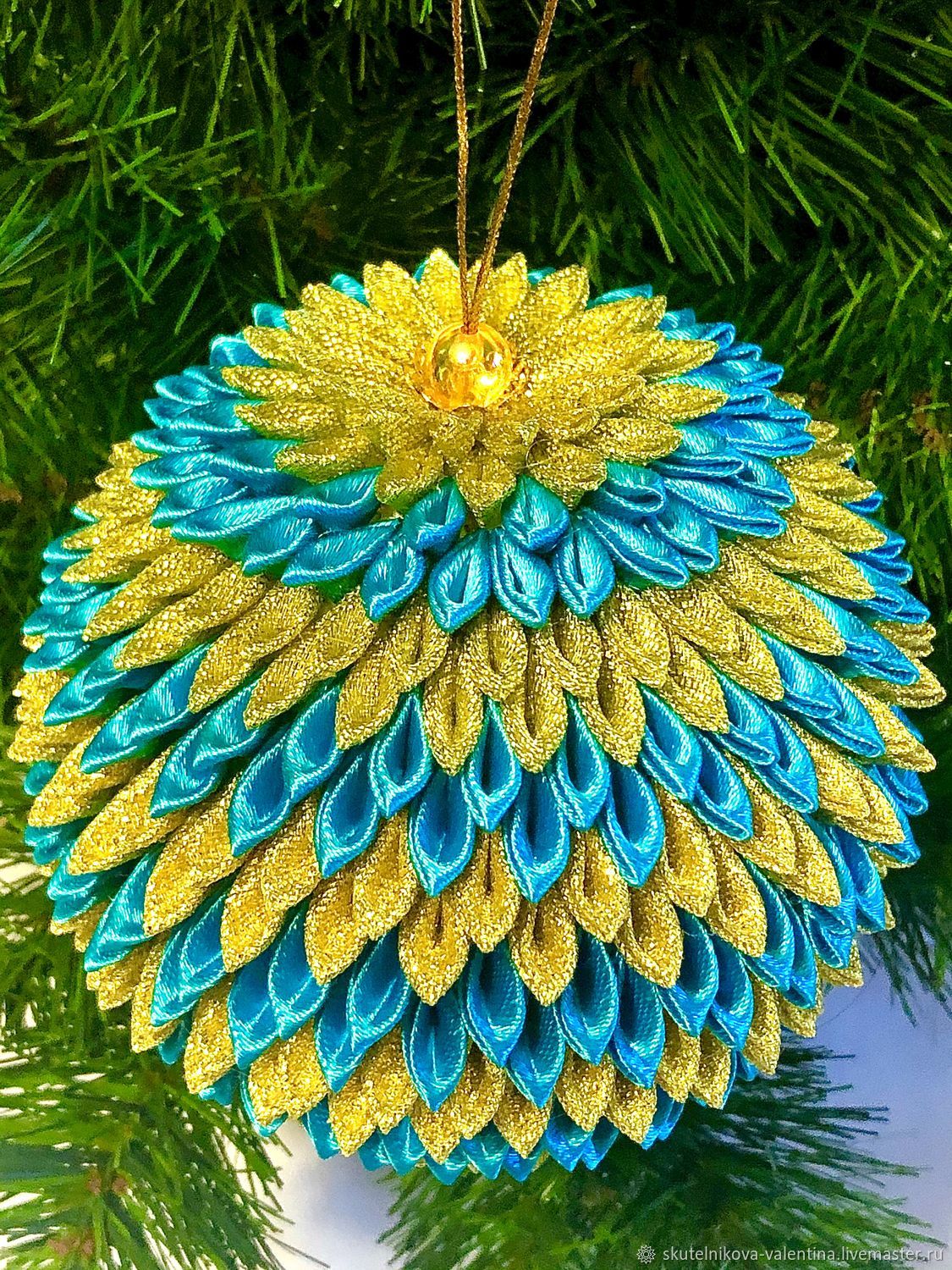 Новогодний шар ручной работы в интернет-магазине на Ярмарке Мастеров ...