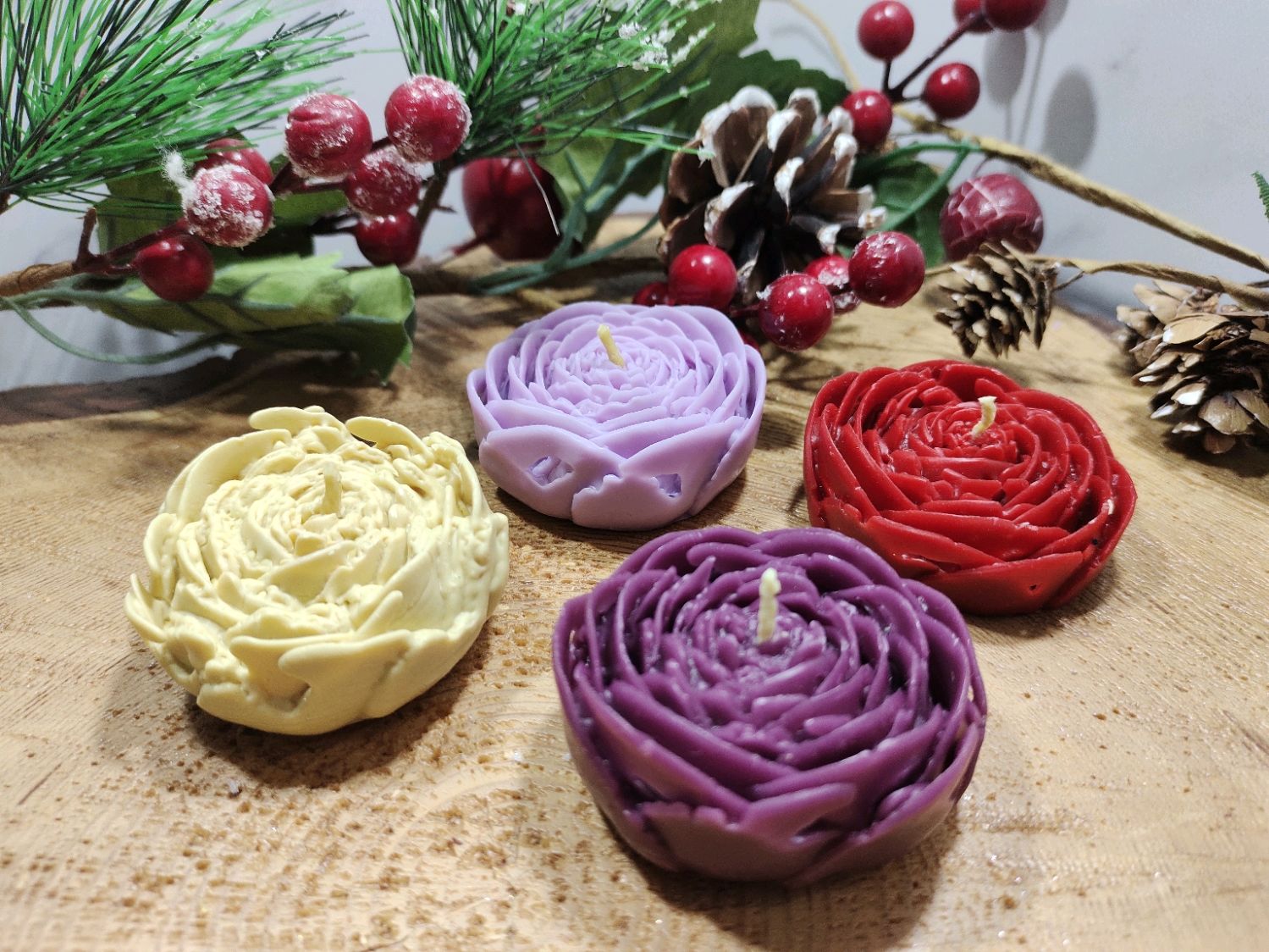 Свеча "Пион" в интернет-магазине на Ярмарке Мастеров | Свечи, Москва ...