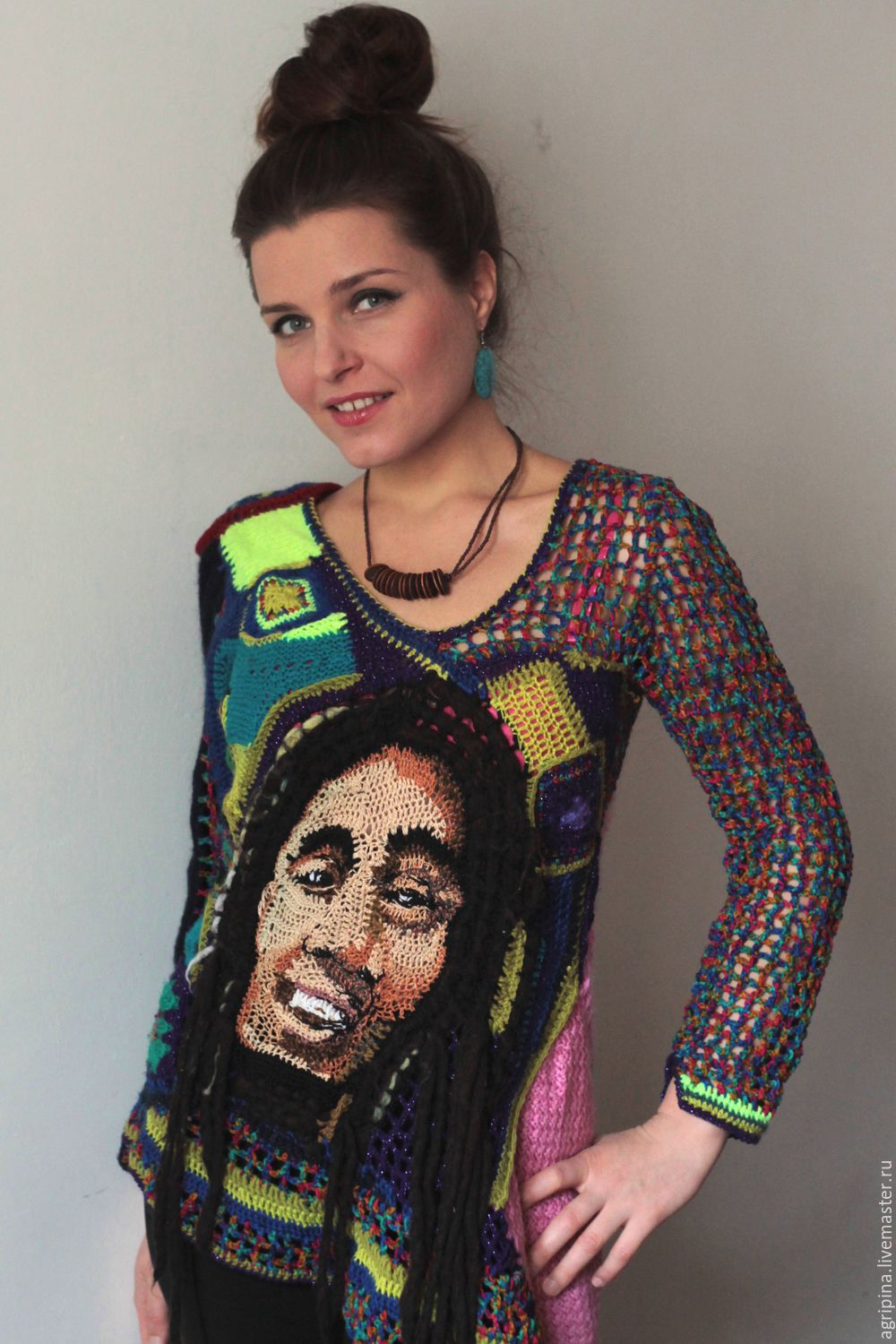 Свитер " Боб " ( freeform ) в интернет-магазине на Ярмарке Мастеров ...