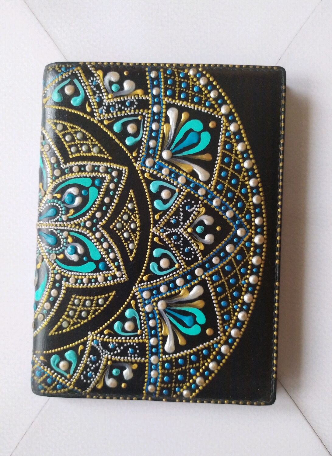 Кошелек женский из экокожи, красивый кошелек роспись кошелёк в подарок ...