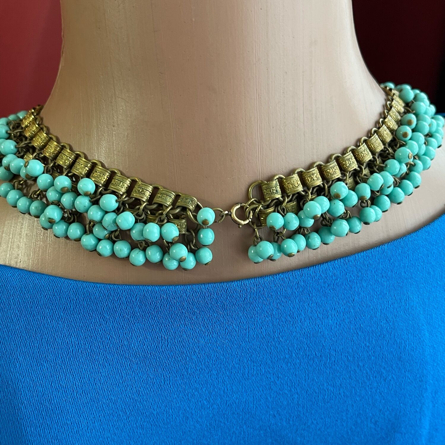 Винтаж: Miriam Haskell? Ожерелье. ANBox02 в интернет-магазине Ярмарка Мастеров по цене 14875 ...