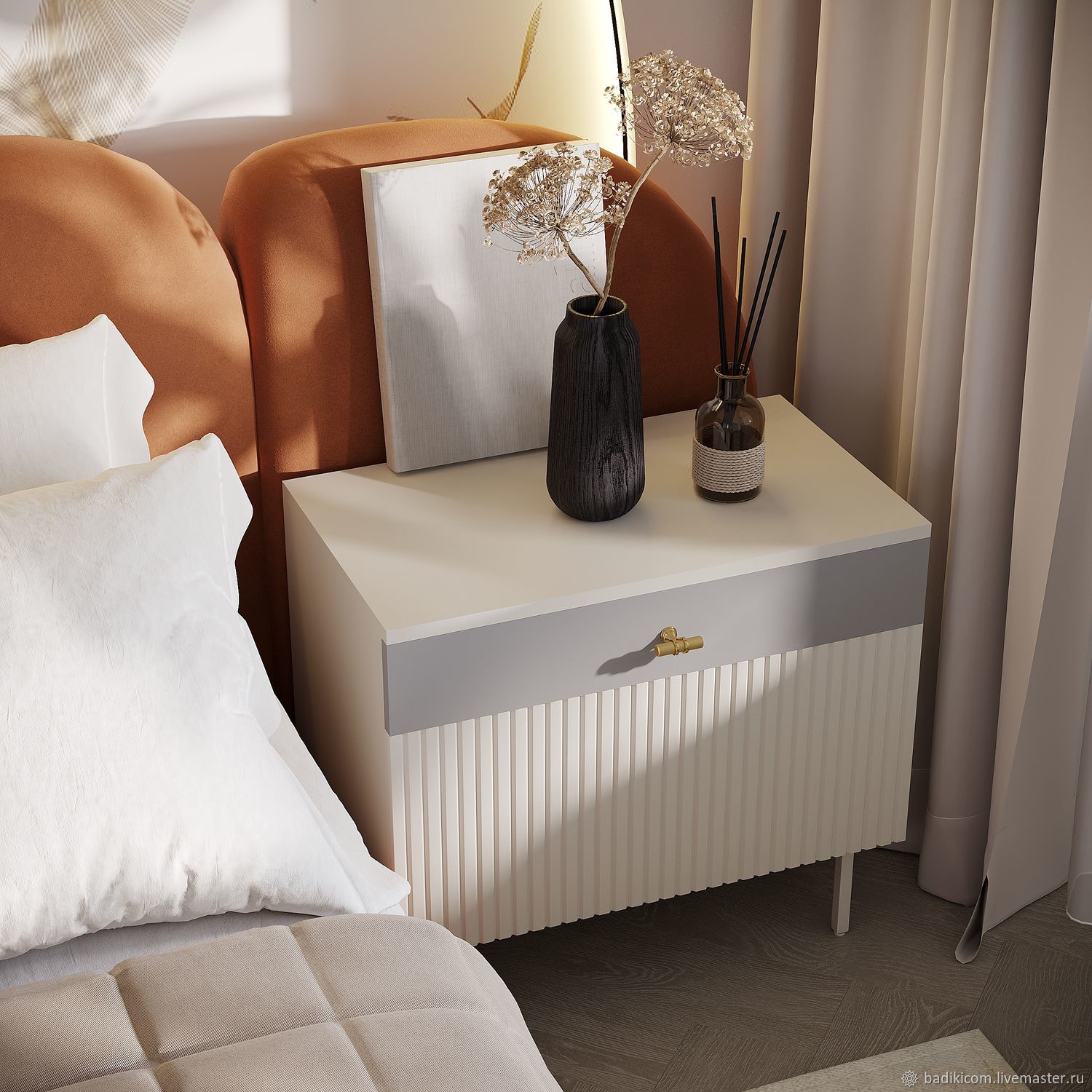 Тумбы: Прикроватная тумба Duo в интернет-магазине Ярмарка Мастеров по цене 42000 ₽ – TZO9KRU ...