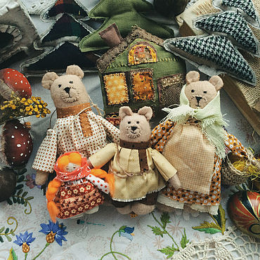 Кукольный театр из фетра, пальчиковые игрушки, герои из 5 сказок ...