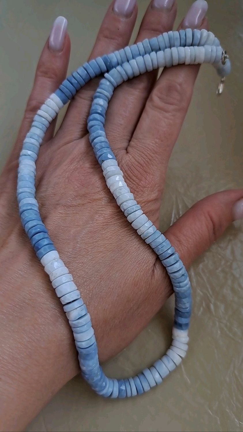 Опал природный перуанский, голубой на заказ в интернет-магазине Ярмарка ...