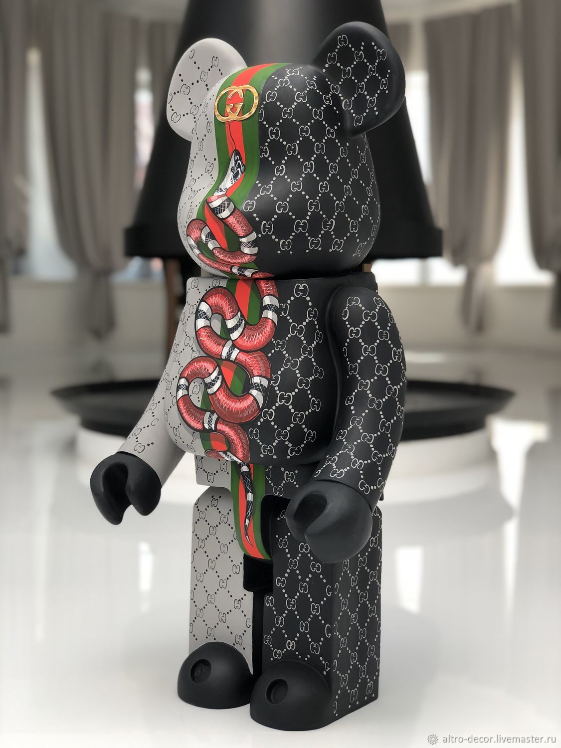 Bearbrick 1000 70см GUCCI BRAND COLLECTION в интернет-магазине на ...