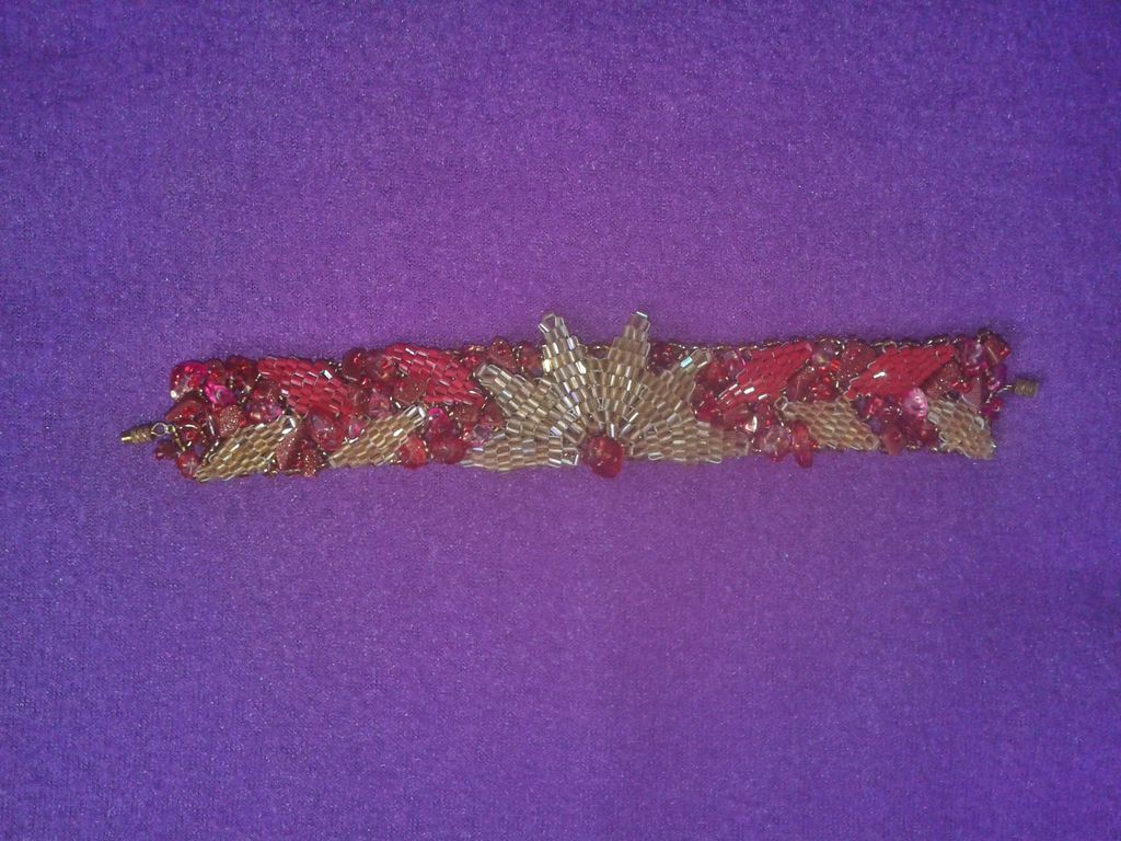 Браслет из бисера, стекляруса, камней ручной работы в интернет-магазине на Ярмарке Мастеров ...