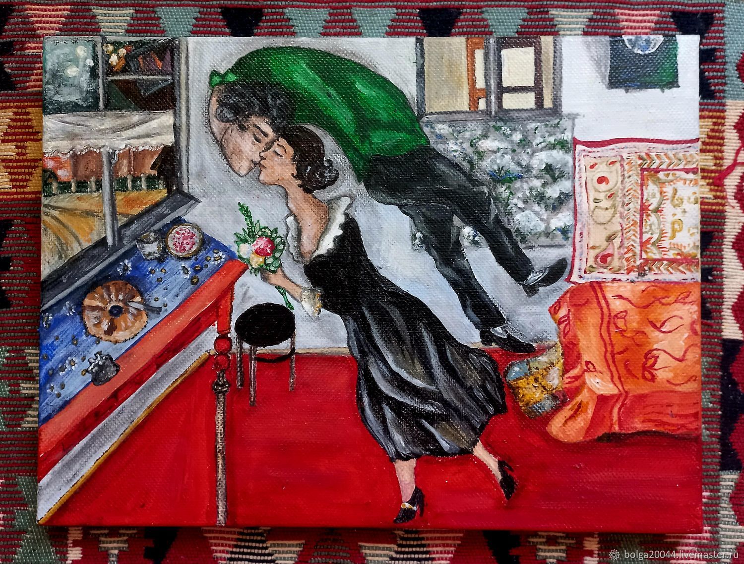 Картины: Марк Шагал "День рождения" в интернет-магазине Ярмарка ...