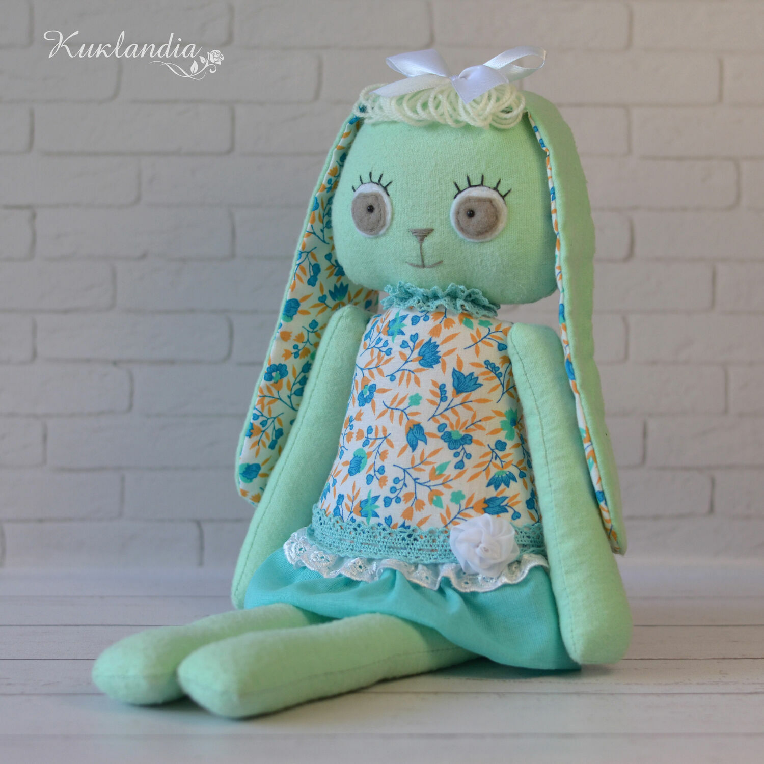 Мягкая игрушка Заяц. Кукла Кролик. Зайка подарок купить в интернет ...