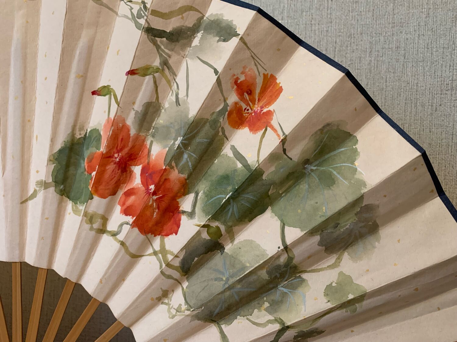 Японский веер – купить на Ярмарке Мастеров – IEOKLRU | Картины, Москва