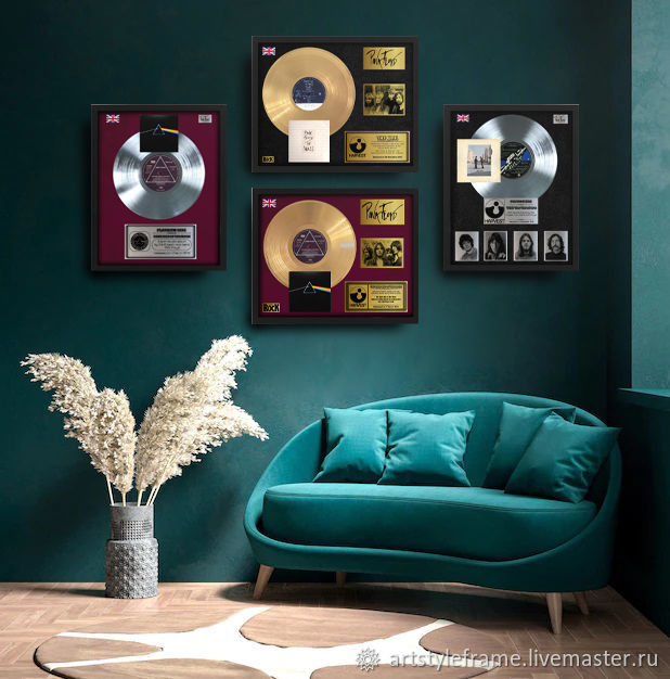 Lana Del Rey золотой винил с автографом в рамке в интернет-магазине ...