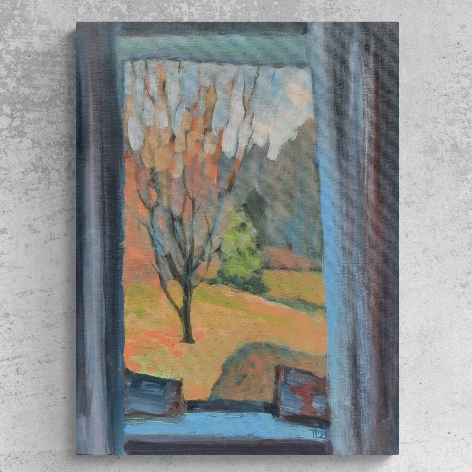 Картина "Окно или Windows?" в интернет-магазине на Ярмарке Мастеров ...