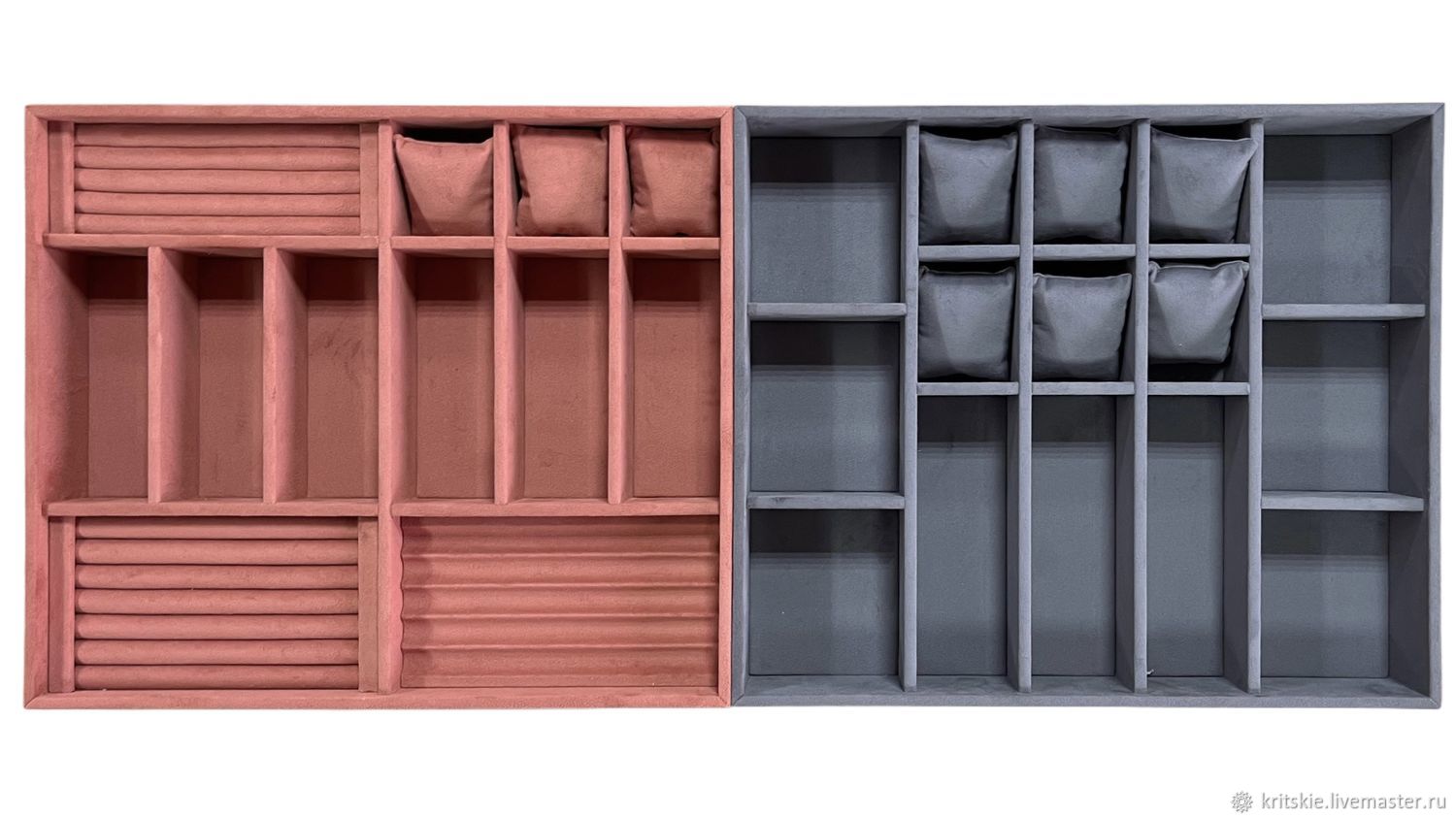 Органайзер для украшений. Органайзер для гардеробной. Вставки в ящик в ...