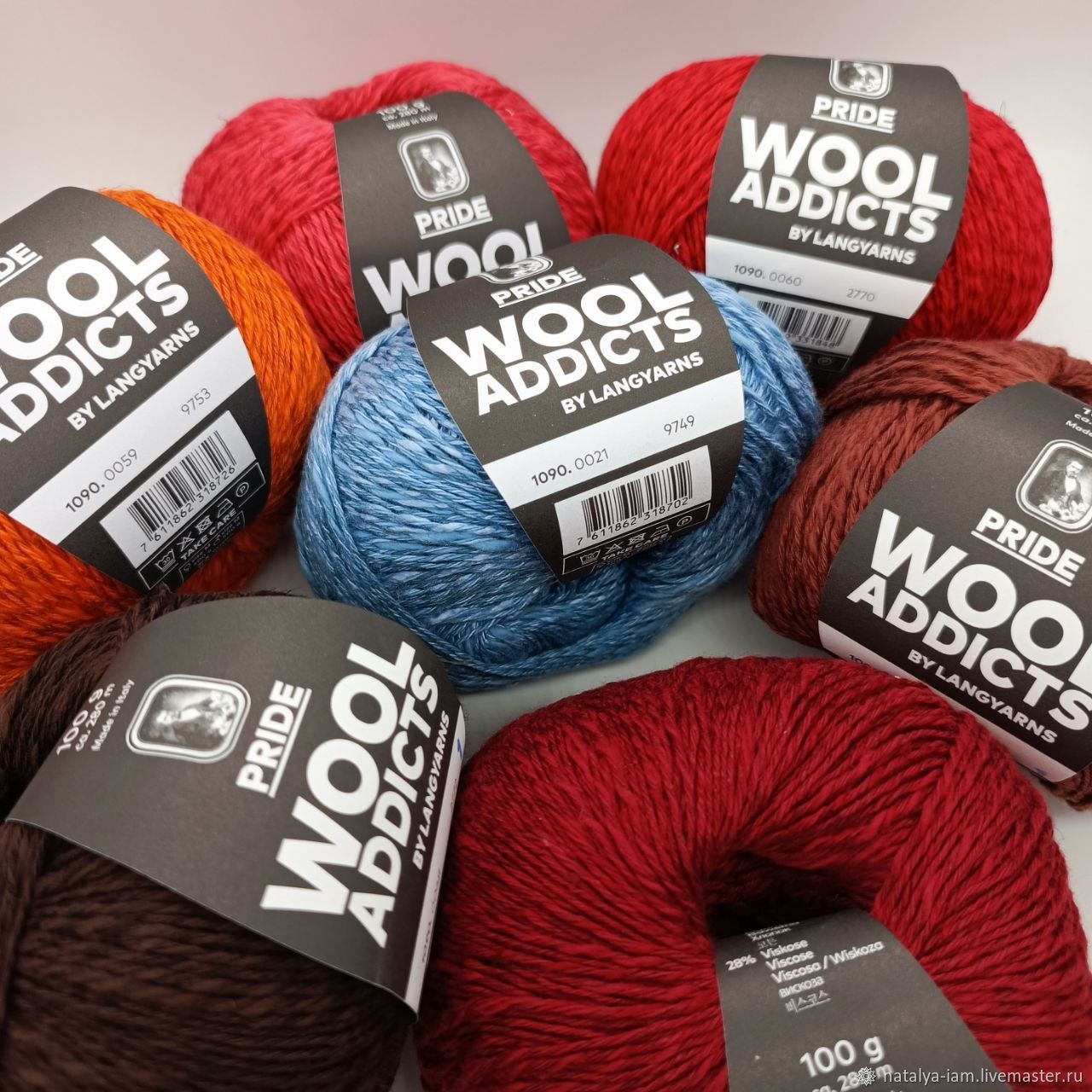 Пряжа: Pride Wool Addicts в интернет-магазине Ярмарка Мастеров по цене ...
