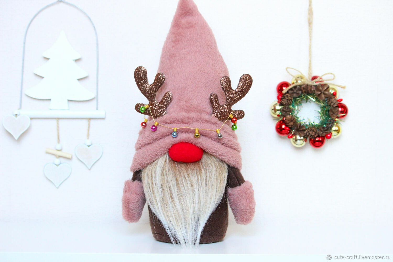 Новогодний Гномик Олень в интернет-магазине на Ярмарке Мастеров ...