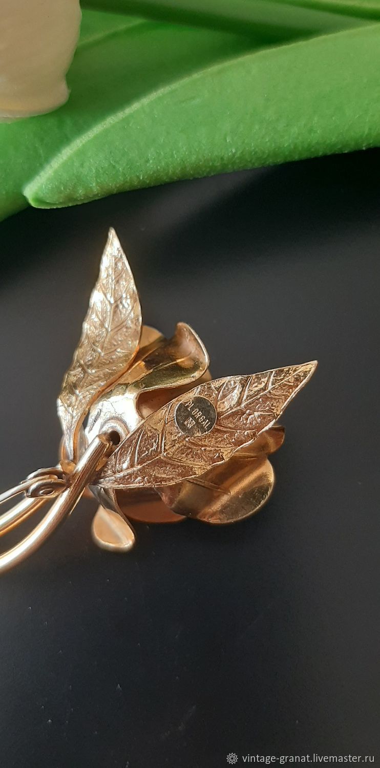 Винтаж: Броши винтажные: Чудесная винтажная брошь роза, PL'Orgal купить ...