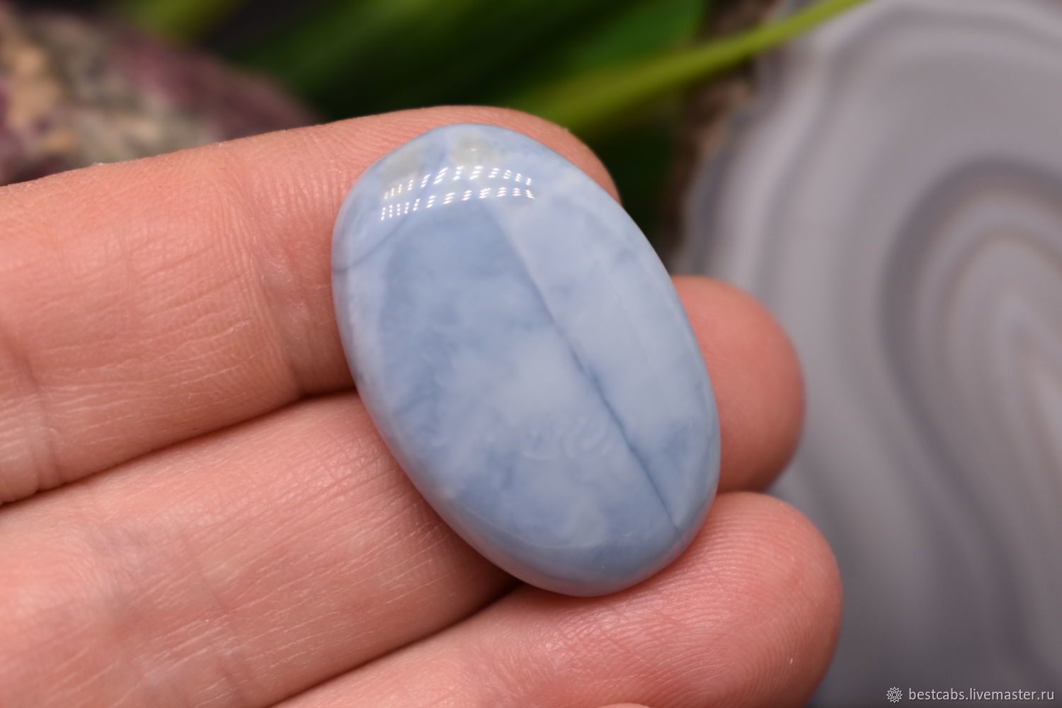 Кабошоны: Голубой опал купить в интернет-магазине Ярмарка Мастеров по ...
