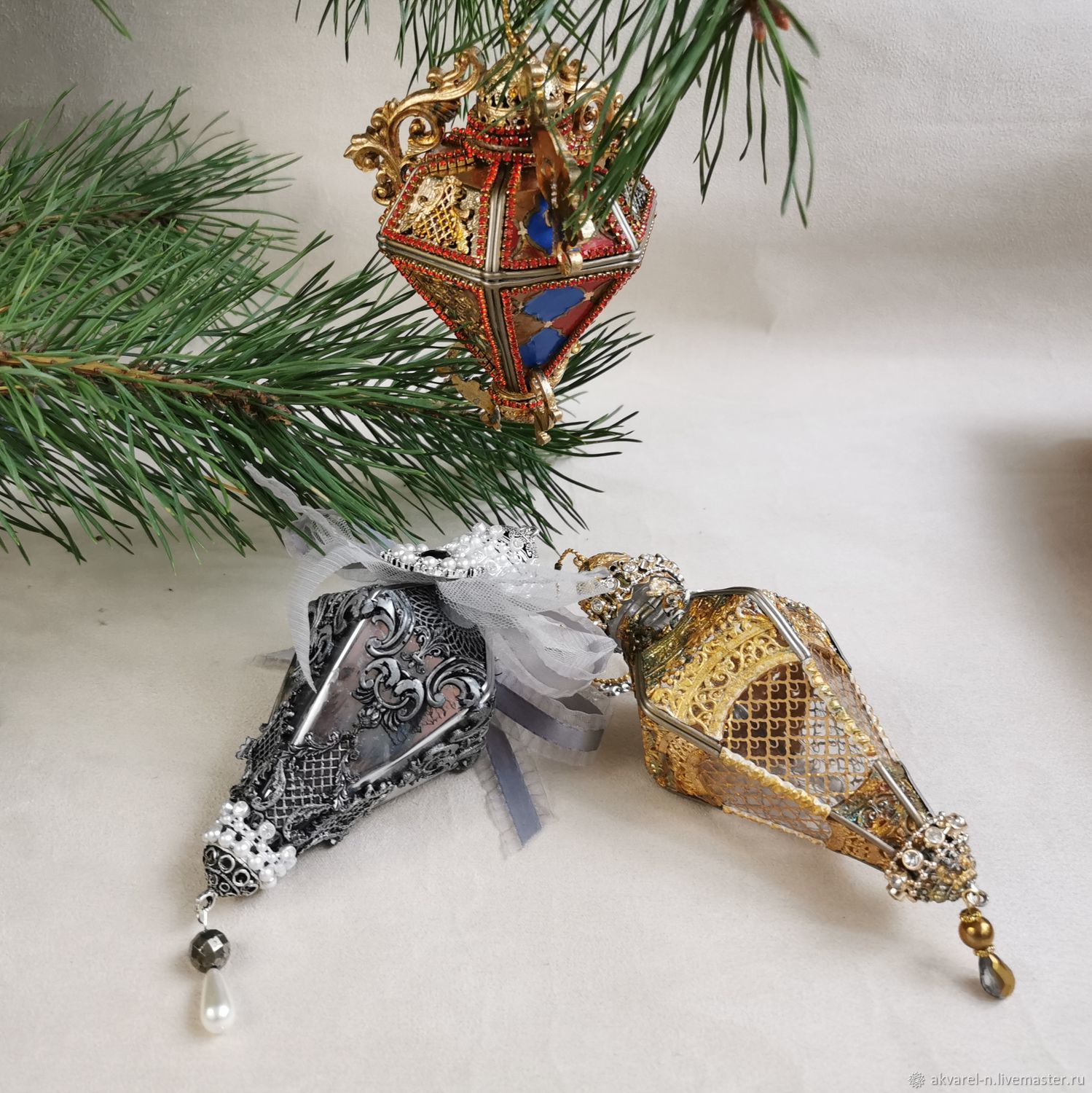 Мастер класс Новогодние фонарики в интернет-магазине на Ярмарке ...