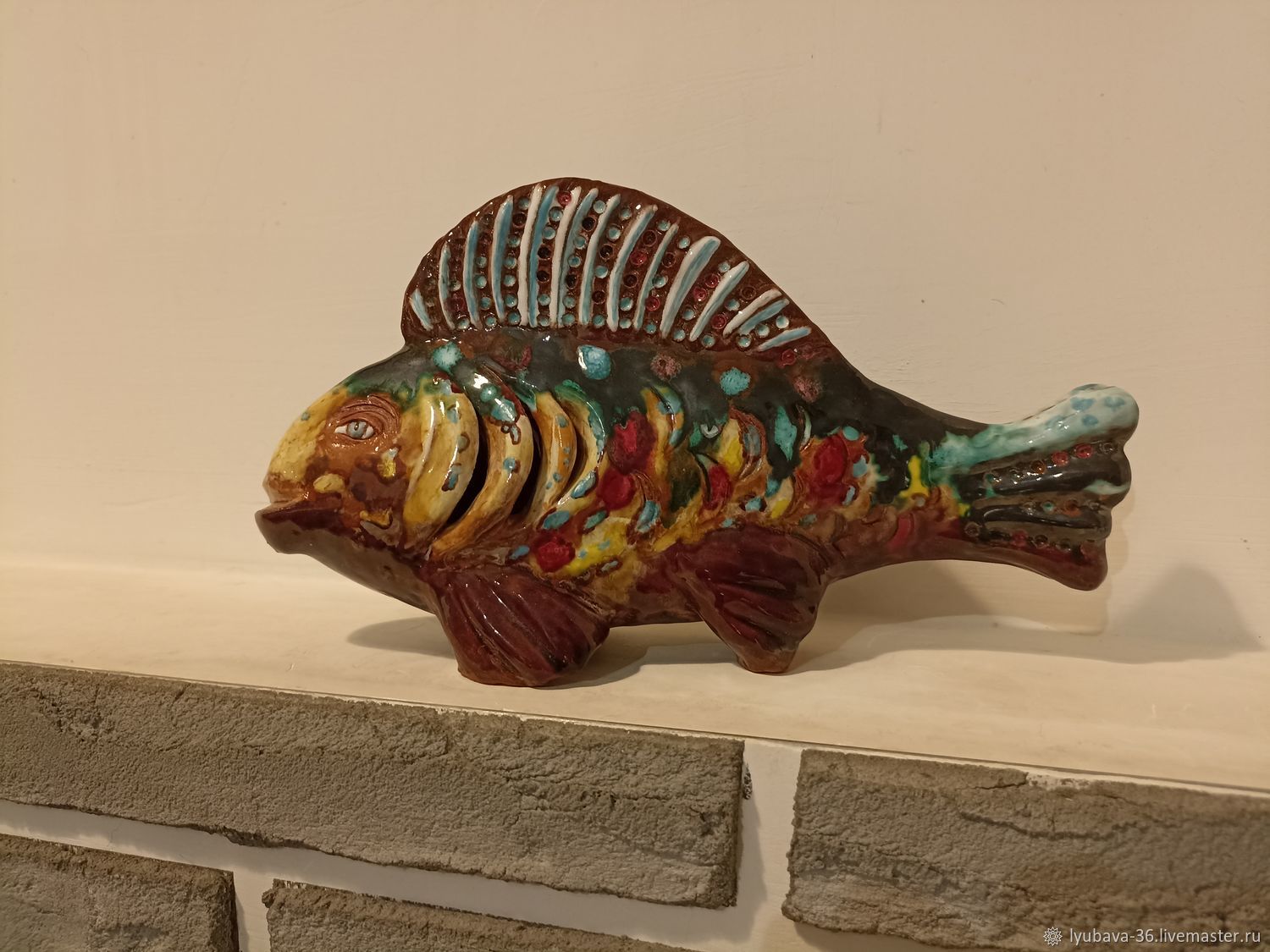 Скульптуры: Мудрый рыб в интернет-магазине Ярмарка Мастеров по цене ...