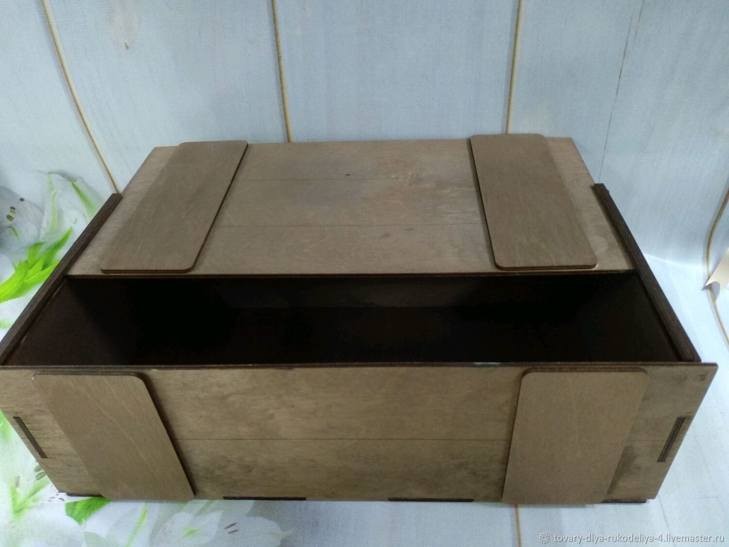 Коробка деревянная 30*15*10 см купить в интернет-магазине Ярмарка ...