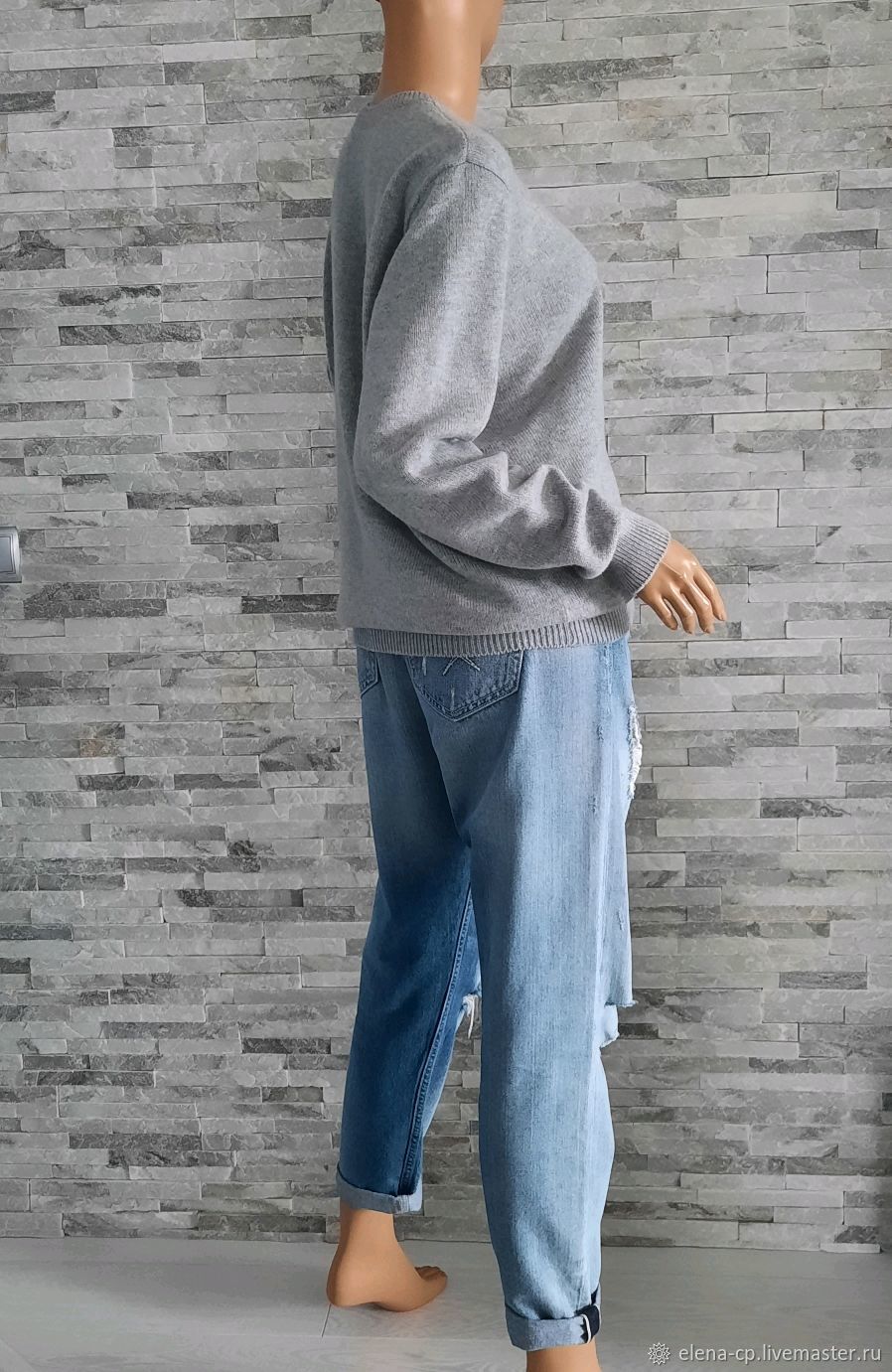 Джемпер из кашемира (кашемир Италия) в интернет-магазине Ярмарка ...