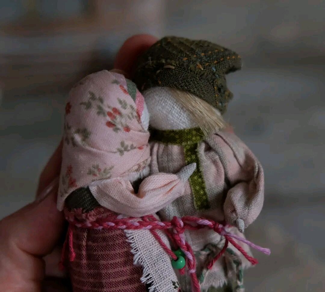 Куклы обереги Неразлучники Нежная встреча в интернет-магазине Ярмарка ...