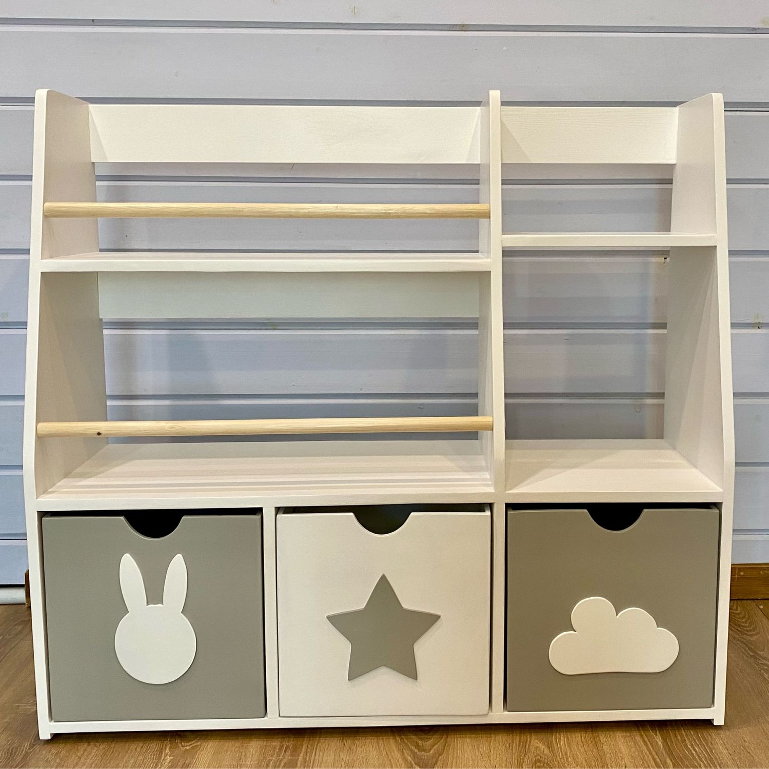 Стеллаж для игрушек и книг в интернет-магазине на Ярмарке Мастеров ...