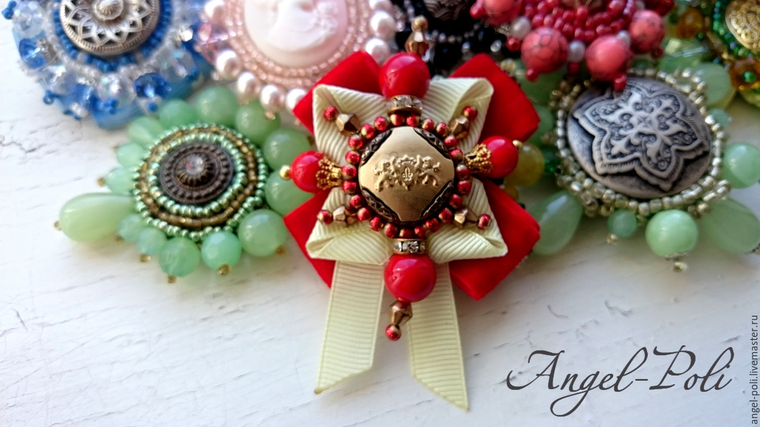Брошь "Red nobility" в интернет-магазине на Ярмарке Мастеров | Брошь ...