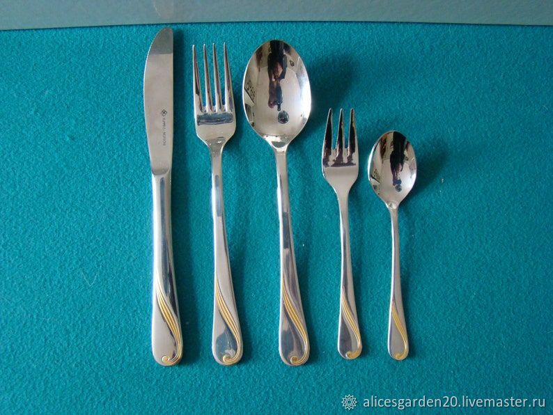 Винтаж: SBS Solingen-набор Tiffany-23/24к.золота купить в интернет ...