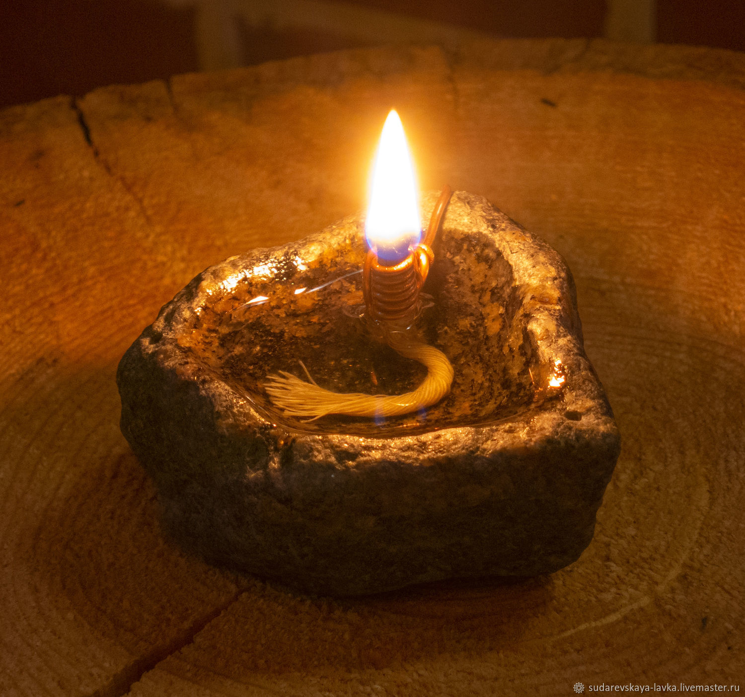 Лампада каменная, масляная лампа из камня в интернет-магазине на ...