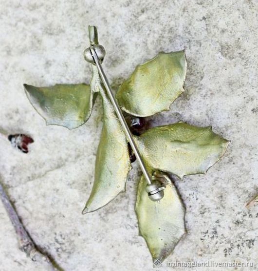 Винтаж: Коллекционная брошь "Holly" от Michael Michaud в интернет ...