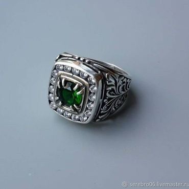 Перстень с раухтопазом "Вершина Мира" – заказать на Ярмарке Мастеров ...
