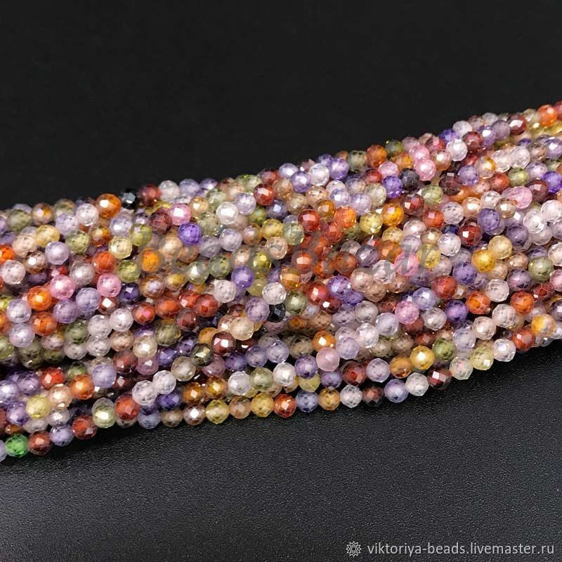 Циркон огранка цветной купить в интернет-магазине Ярмарка Мастеров по ...