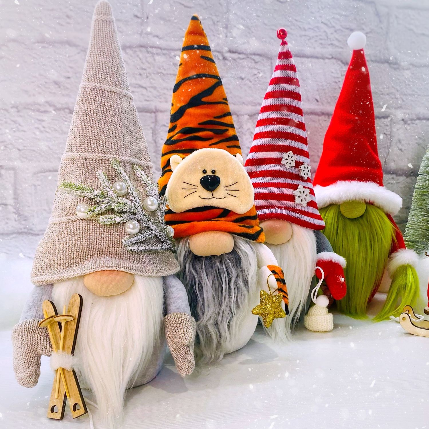 НОВОГОДНИЕ ГНОМЫ – купить на Ярмарке Мастеров – PU3SIRU | Игрушки, Москва