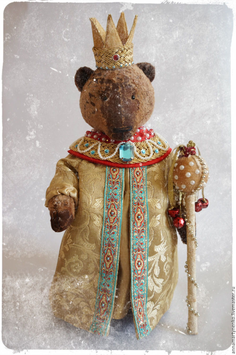 Царь Дадон - коллекционный плюшевый медведь – заказать на Ярмарке ...